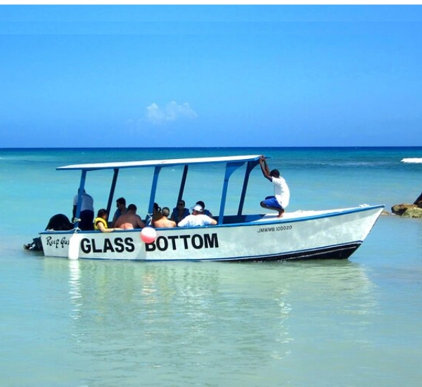 Glass Bottom Boat - Montego Bay - Unique Oasis Tours